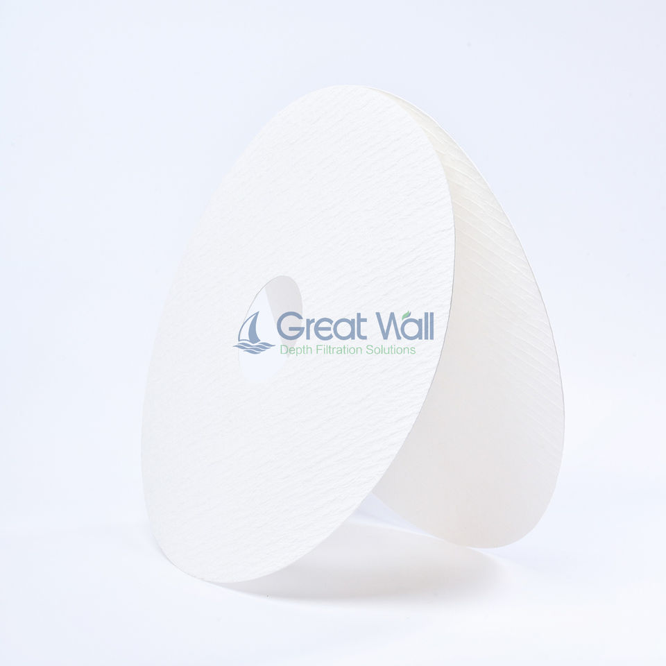 WS270 Greatwall 500g Wood Pulp Hydraulic Filter Media Paper Wine Filter ...