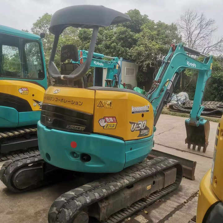 Mini Kubota Excavator Used U30 Excavator Without Cabin Second Hand ...