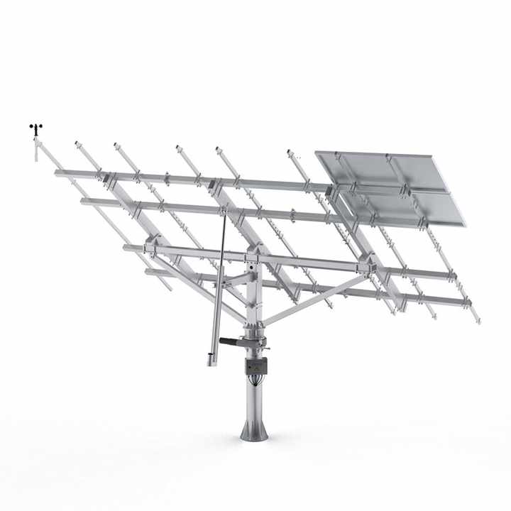 6.5kw Dual Axis Solar Trackers System - 13 Panels by Jimi-tech