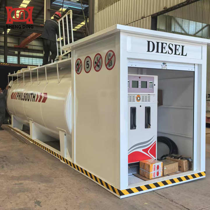 Fuel Storage Tank Container Self Bunded Fuel Tank ISO Diesel Station ...
