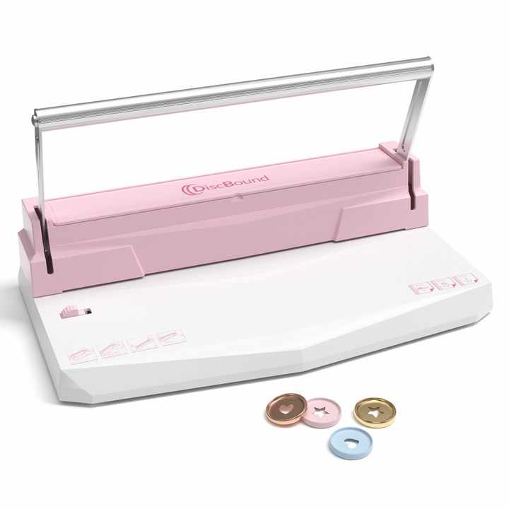 DB12 12-Hole Mushroom Hole Puncher & Binder Machine for Discbound ...