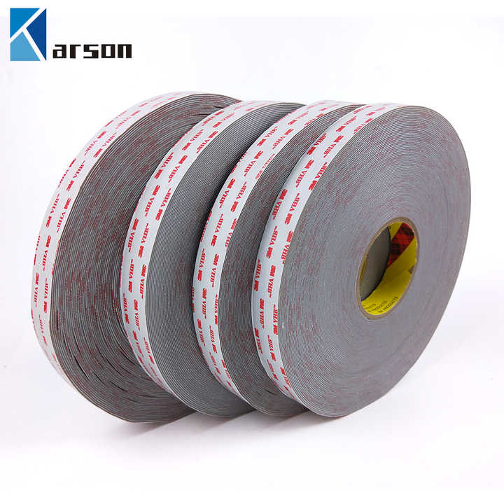 3M 4926 Various Specifications, 0.40mm Thick, Grey VHB Acrylic Foam Double-sided Tape, Heat ...