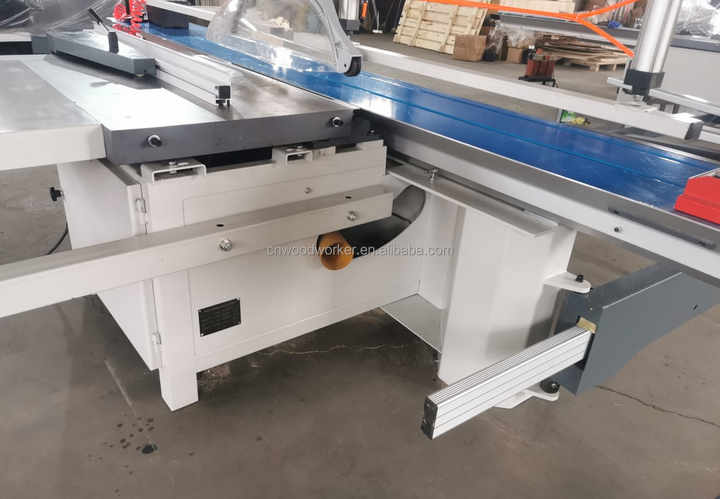 Woodworking Precision Melamine Board Cutting Machine Wood Sliding Table ...