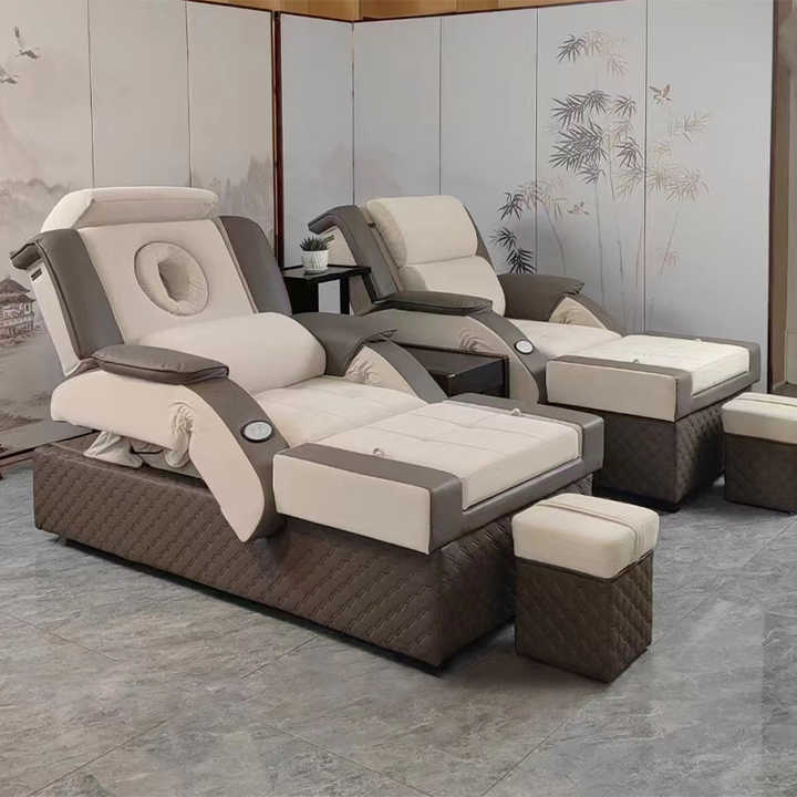 New Smart Electric Portable Sofa Chair Adjustable Wood Leather ...