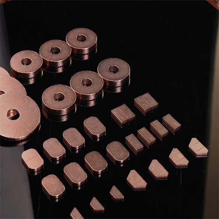 High conductivity Pure copper contact tips Electrical contact sheet ...