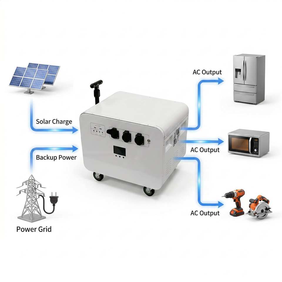 Solar/Wind Energy Storage System 51.2V 100Ah 5.12kWh UPS Backup Power ...