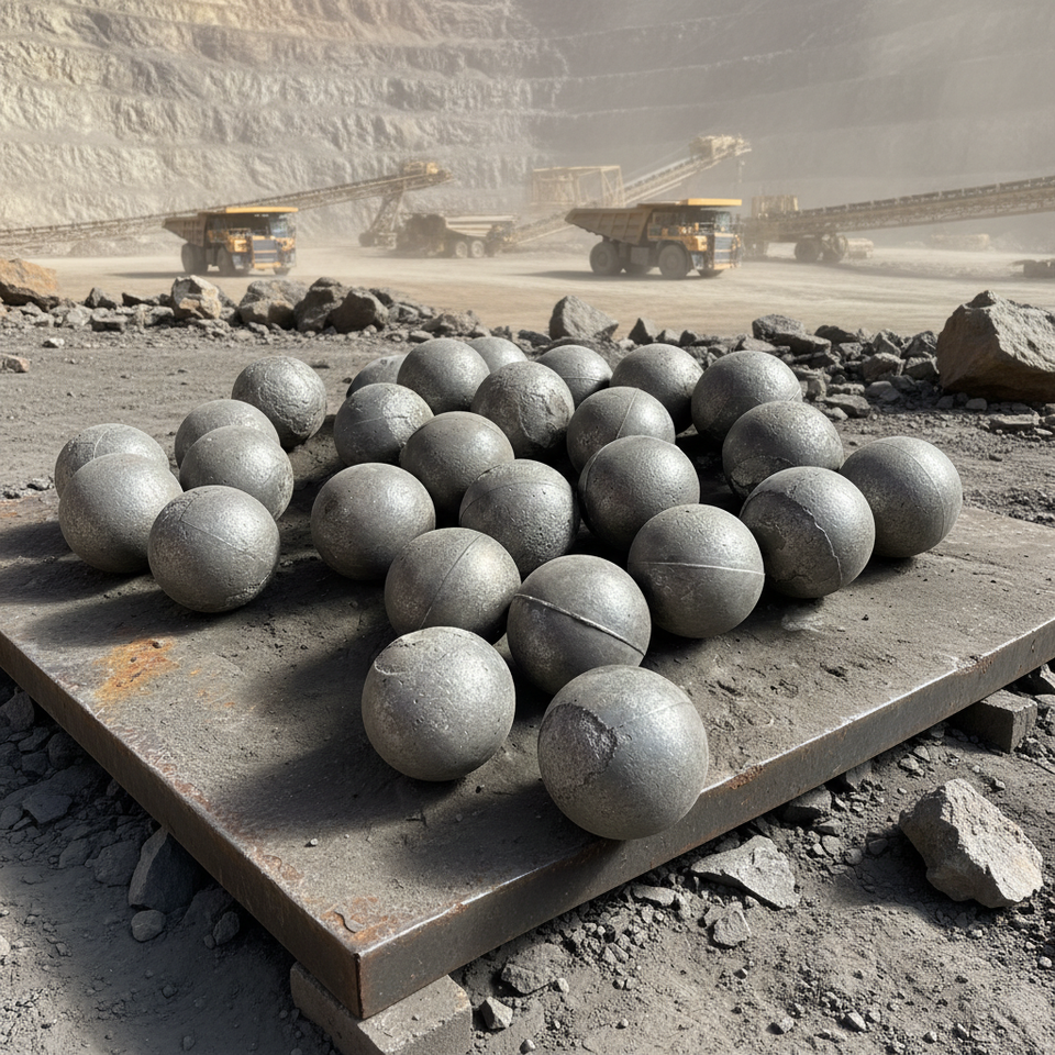 High Quality Alloy Steel Casting Grinding Medium Ball for Iron Ore ...