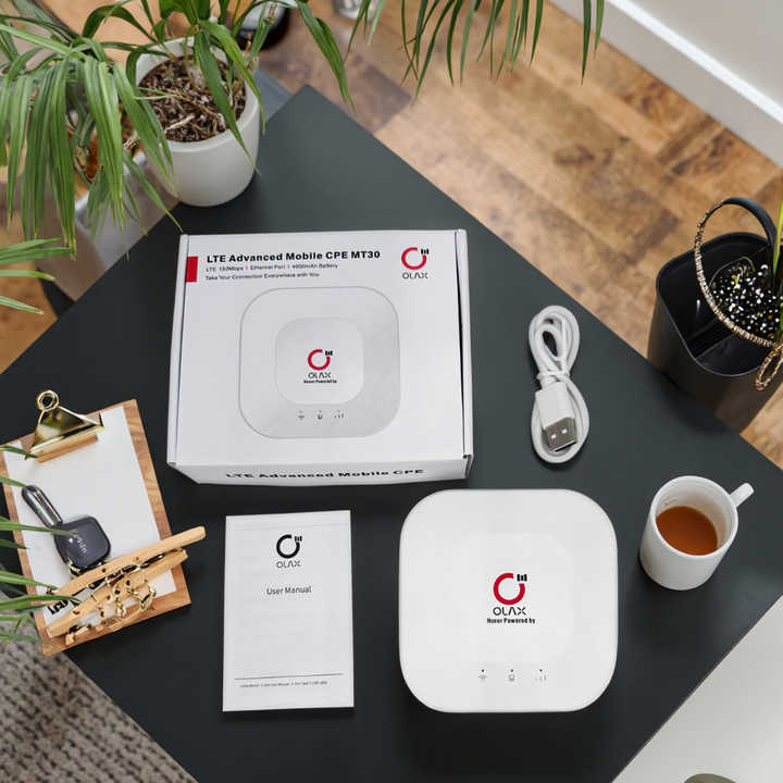 OLAX MT30 - High Speed 4G Wifi Router with Sim Card Slot
