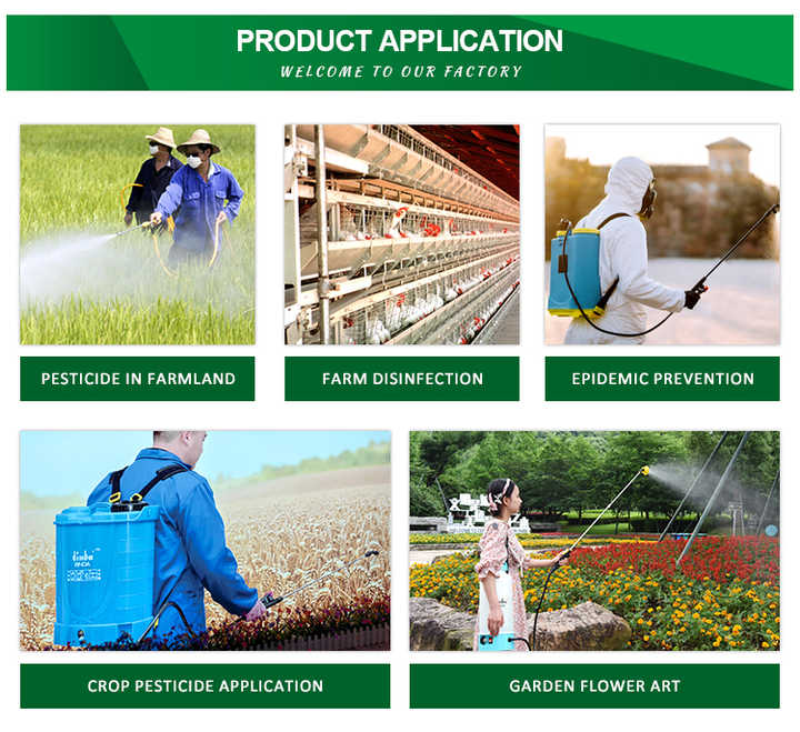 Factory 8L Plastic Pressure Knapsack Sprayer Car Washer Agriculture ...