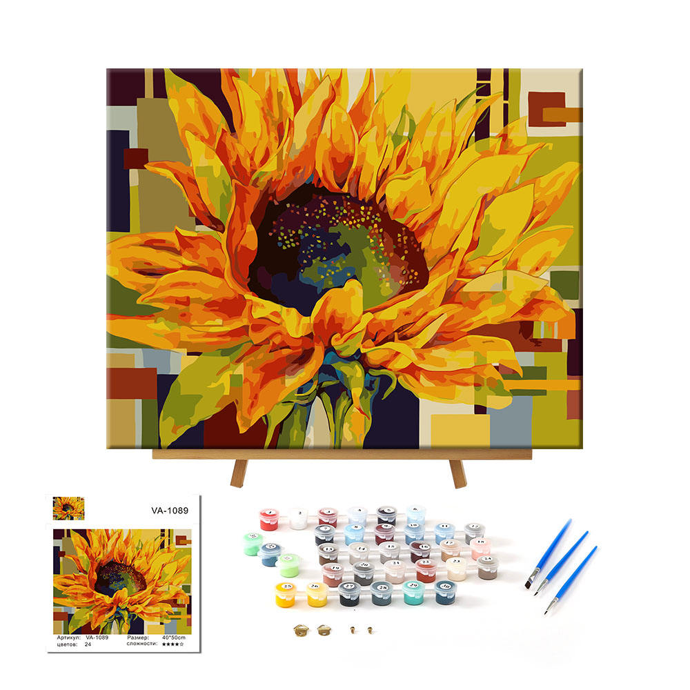 Modern Sunflower Paintings