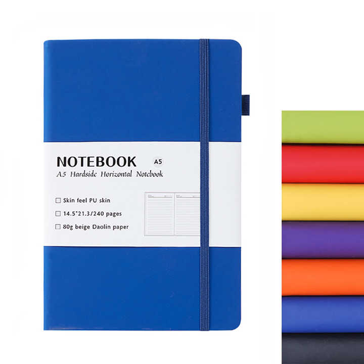 High Quality Business Office Lined Personalized Printed Note Book PU ...