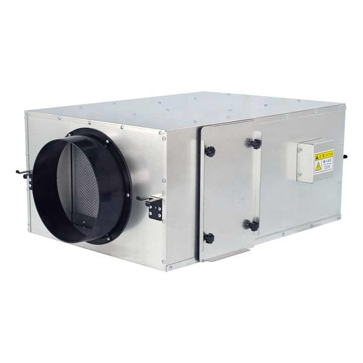 Centrifugal HVAC Air Filtration Fan with HEPA Carbon Filter Air ...