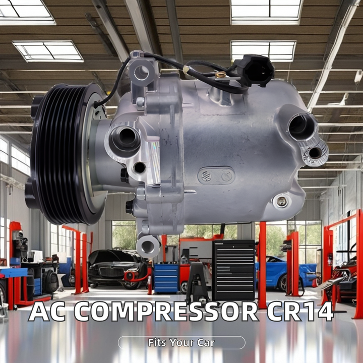 Auto AC Compressor CR14 12V Fan For Navara Frontier Xterra Suzuki Equator-New Used Condition ...