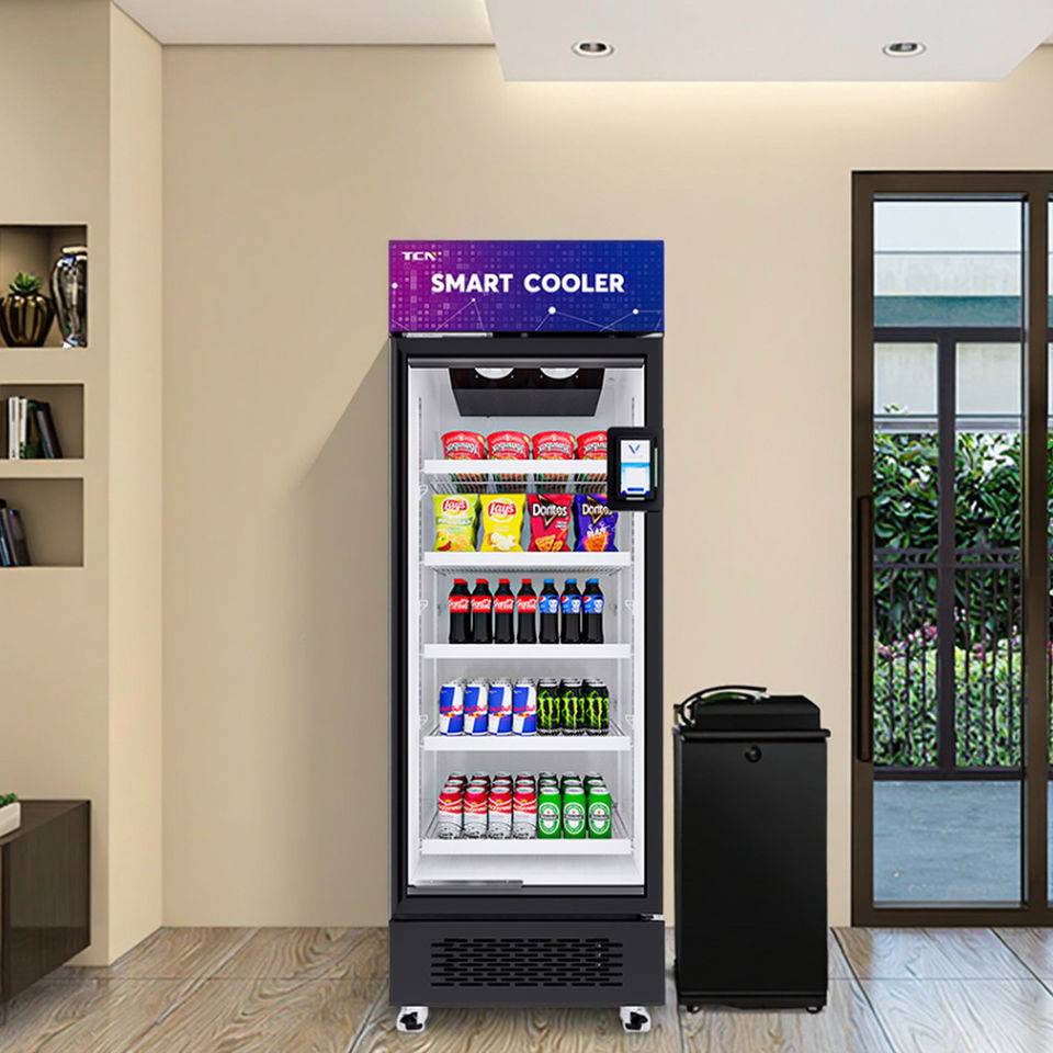 510L Capacity Cold Beverage Vending Machine with Compressor Cooling and ...