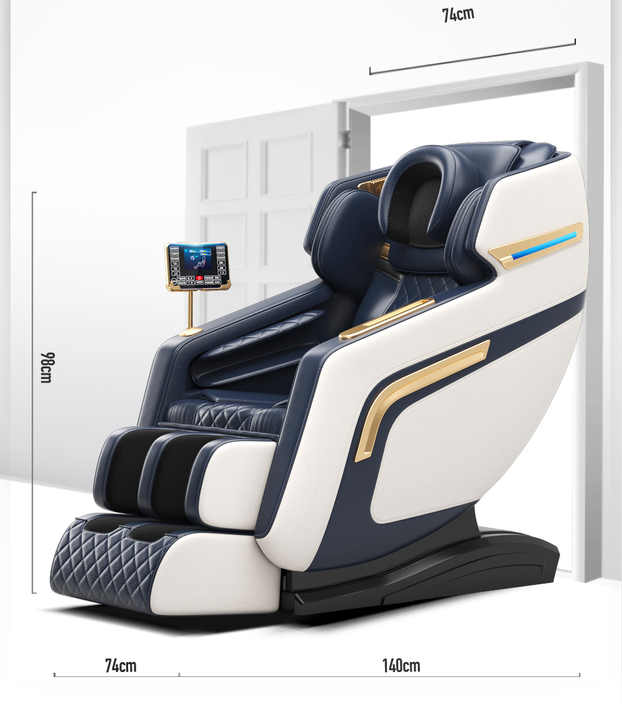 Luxury Shiatsu Massage Chair with Foot Spa & Zero Gravity
