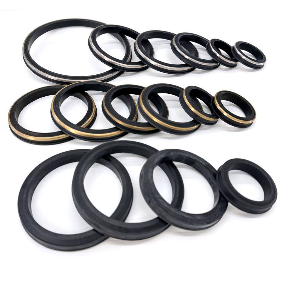 Precision Hammer Union Lip Seals Metal-Reinforced and Standard Rubber ...