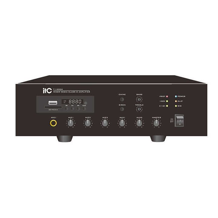 ITC T-350dm Mixer Amplifier - Professional Audio Solutions