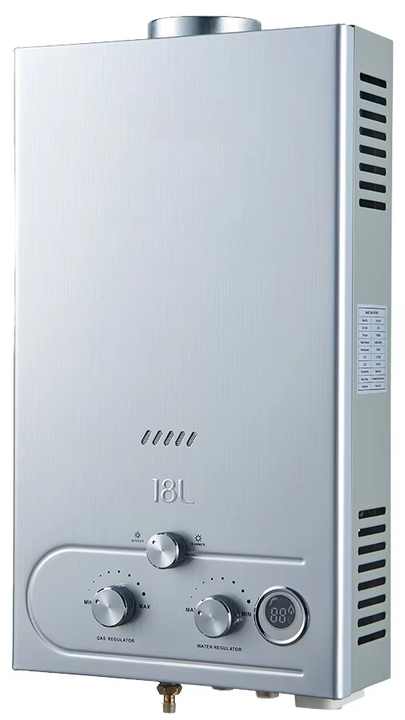 LPG Tankless Gas Instant Water Heater with Copper Heat Exchanger ...
