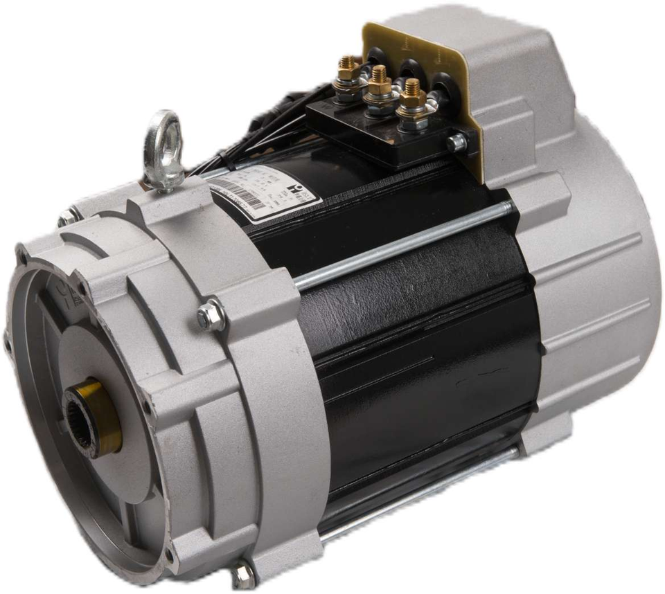 Traction Motor AC 3phase 24spline Golf cart Sightseeing Bus motor ...