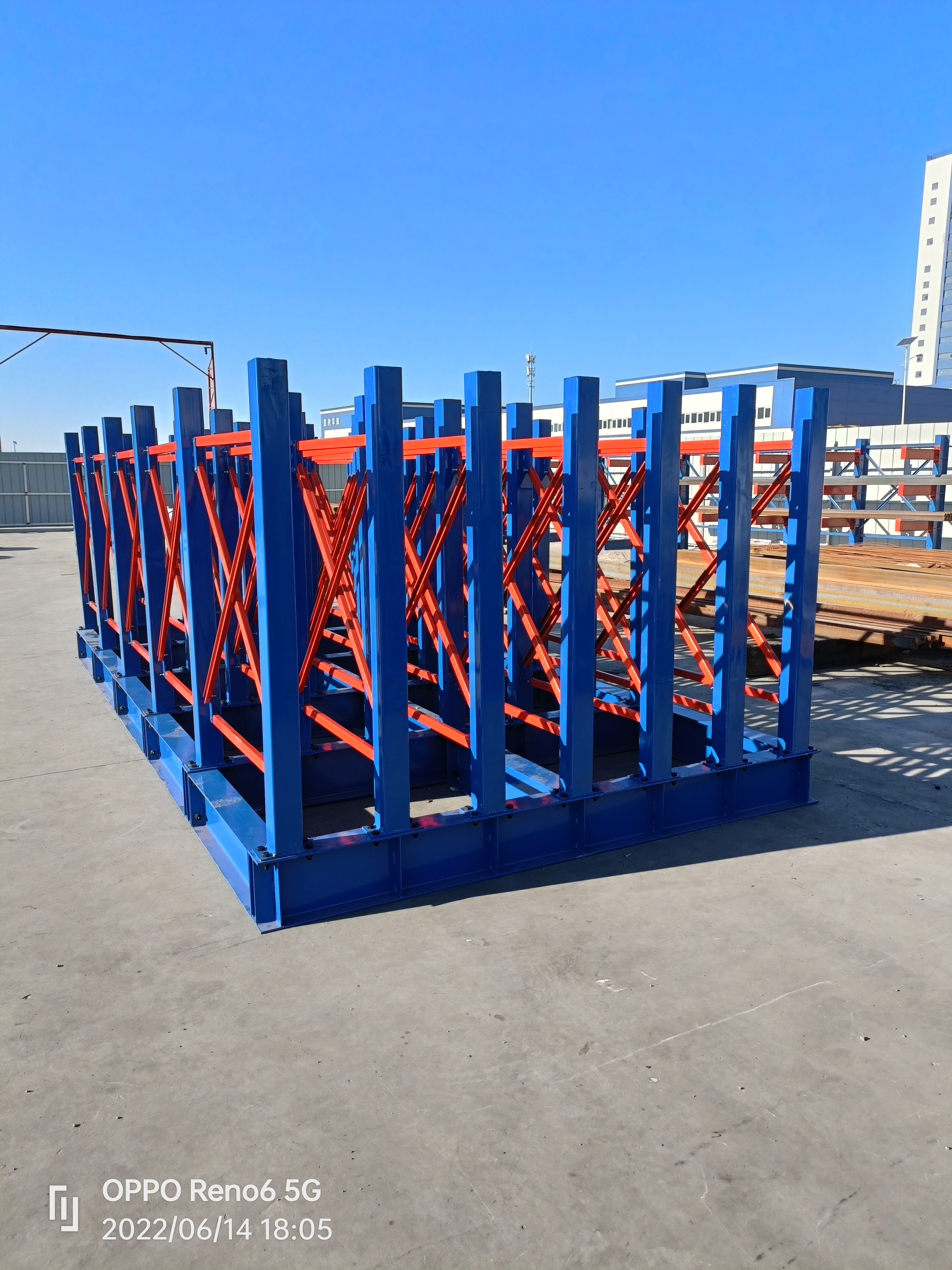 Heavy Duty Telescopic Cantilever Pipe Racks for Storage