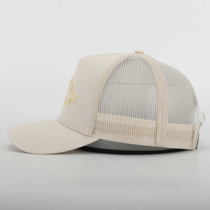 Wholesale Custom PVC Patch Logo 5 Panel Mesh Baseball Cap