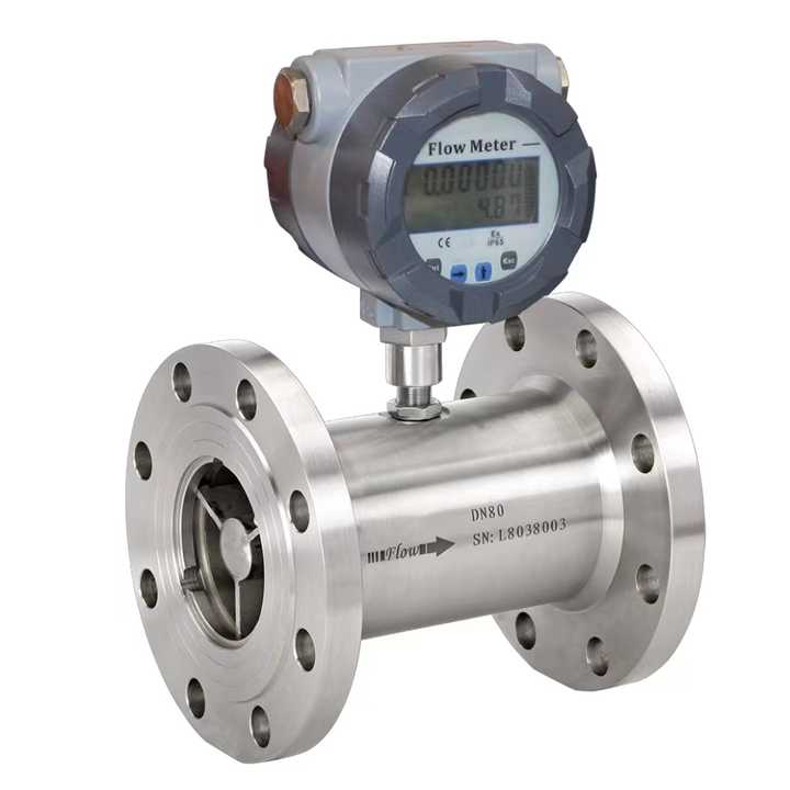 Industrial Digital Flow Meter DN15-DN300 Electromagnetic Water Flow ...