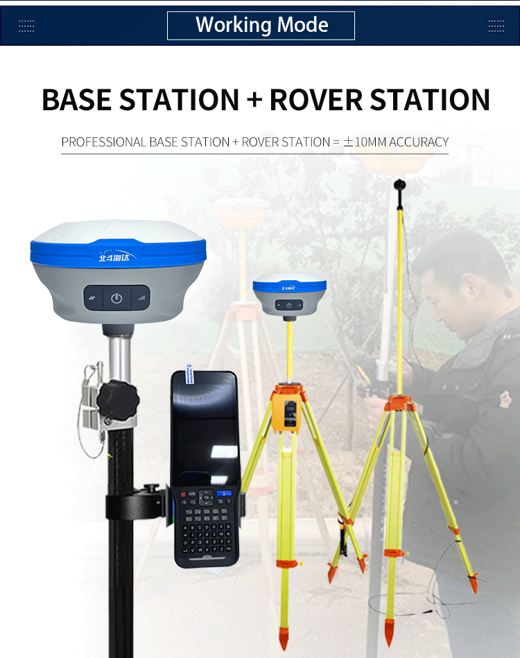 HI-TARGET TS5pro惯性导航版高精度RTK GPS/GNSS基站全功能GNSS接收机IP68| Alibaba.com