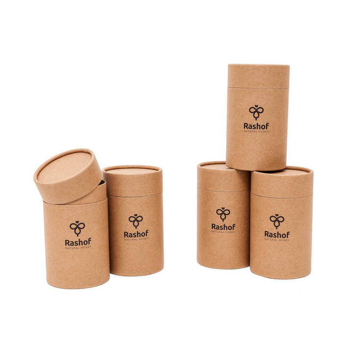Kraft Paper Tube Cardboard Honey Jar Packaging Box