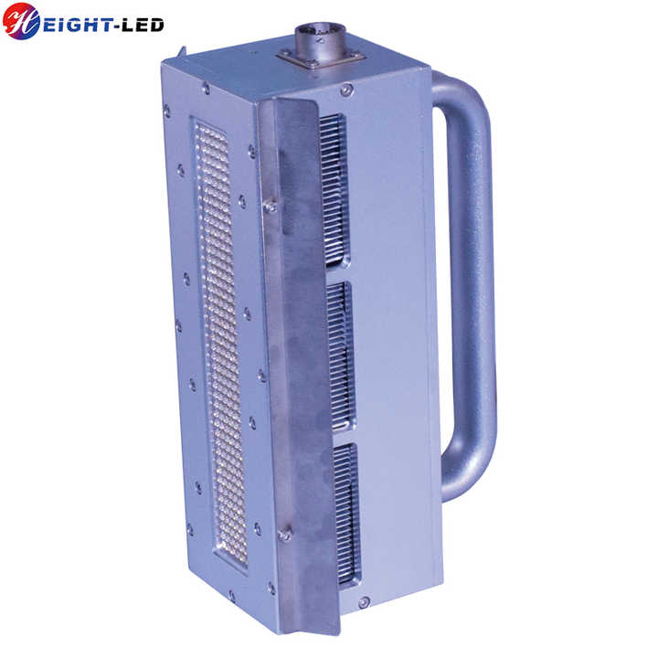 portable 200mm fan cooled handheld UV LED Curing lamp for furniture ...