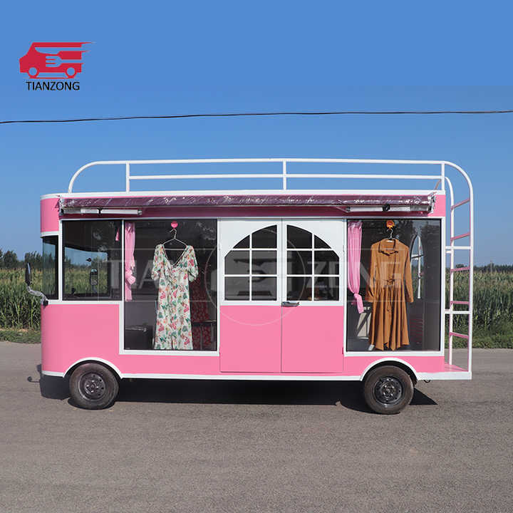 Customizable Mobile Clothing Cart Food Trailers with Fully Equipped for ...