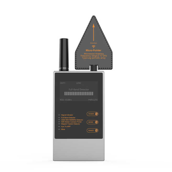 Security Radio Frequency Detector Hunter Sweeper Wireless Detector Anti ...