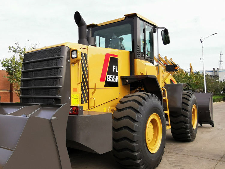 FL966H 2026 Year Promotion Mechanical 1 Ton 4 Cbm 162kw Wheel Loader ...