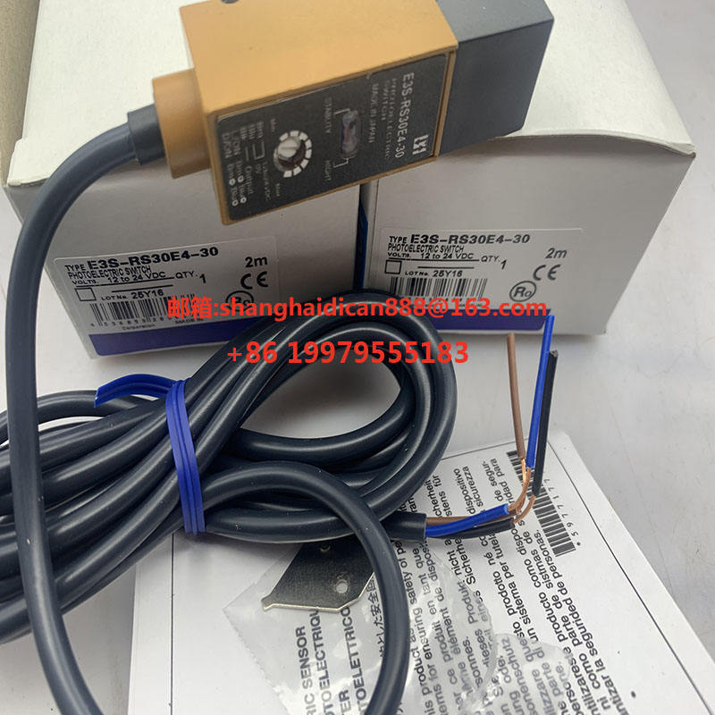 Brand New Photoelectric Switch Metal Aluminum Shell Sensor E3S-GS3E4 E3S-GS30E4 E3S-GS30B4 E3S ...