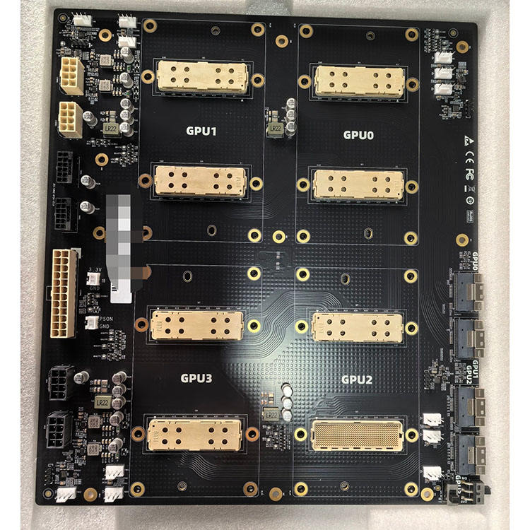 NVIDIAI Tesla V100 4-Way SXM2 GPU Baseboard NVLink Interconnect ...