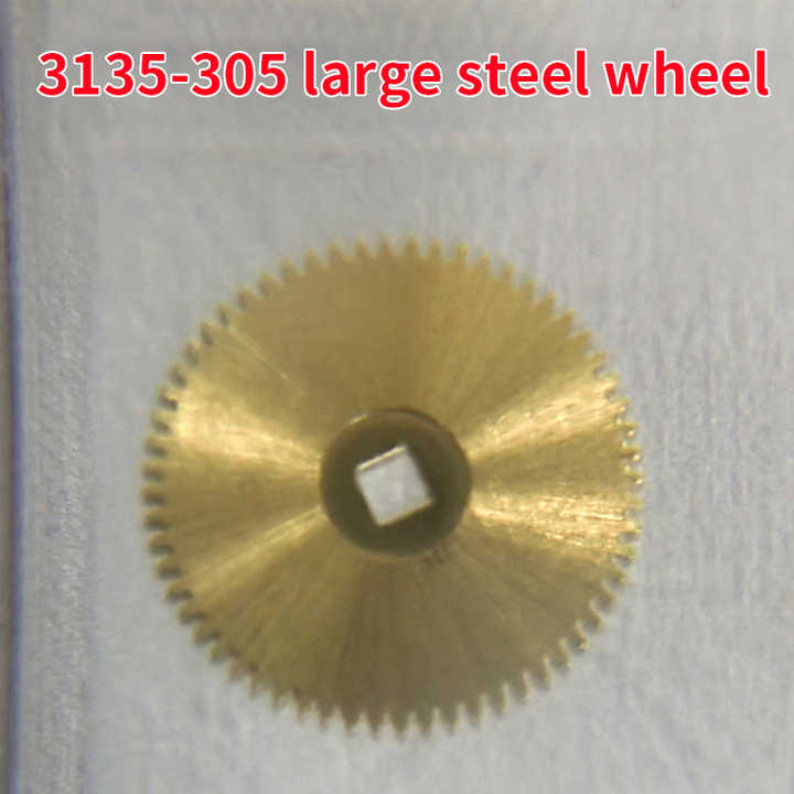 Original Watch Movement Parts 3135 305 Large Steel Wheel 410 Horse ...