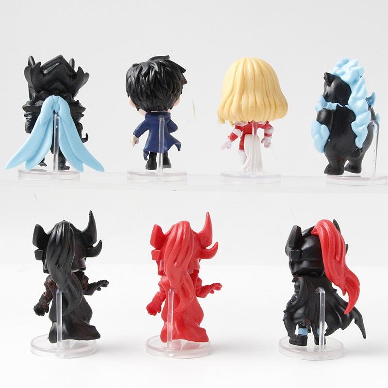 7CM 7PCS/SET Solo Leveling Sung Jin Woo Igris Beru Ant King Mini Size ...
