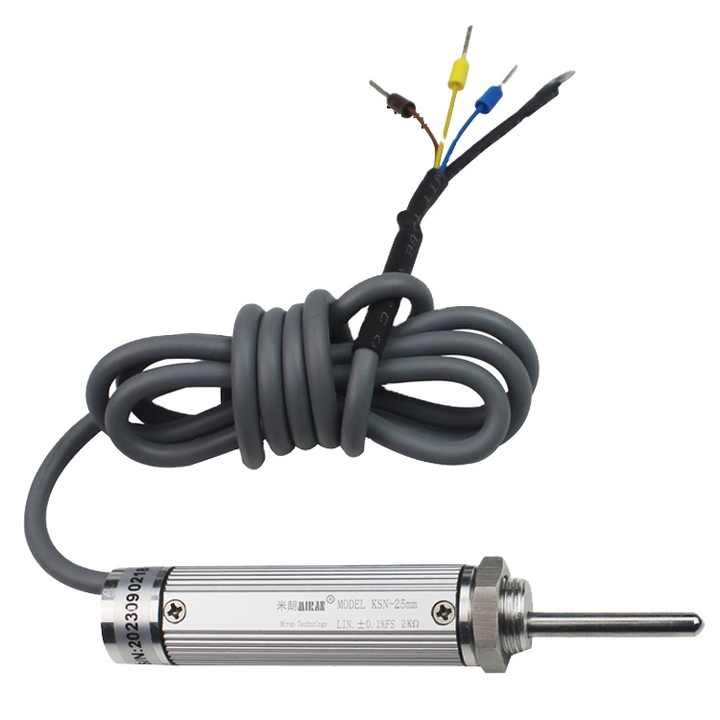 MIRAN KSN Mini Size Recover Linear Potentiometer with Spring Self-return Position Sensor ...