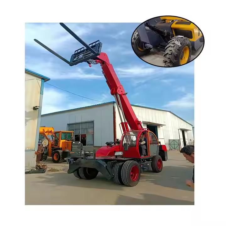 T0926 Telescopic Handler Telehandler With Extending Boom for ...