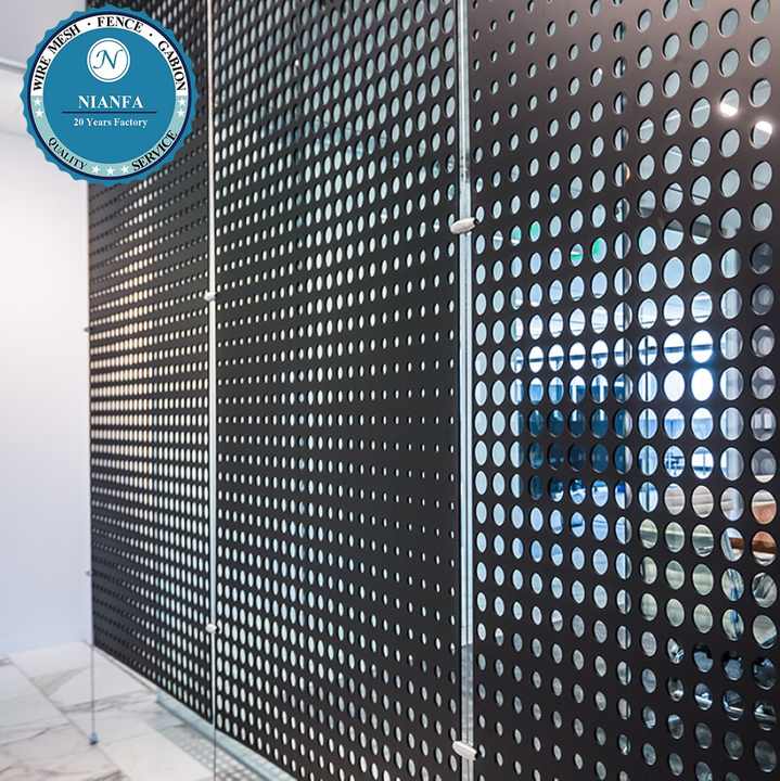 Stainless Steel Wire Perforated Metal Decor Sheets Plain Weave Mesh ...