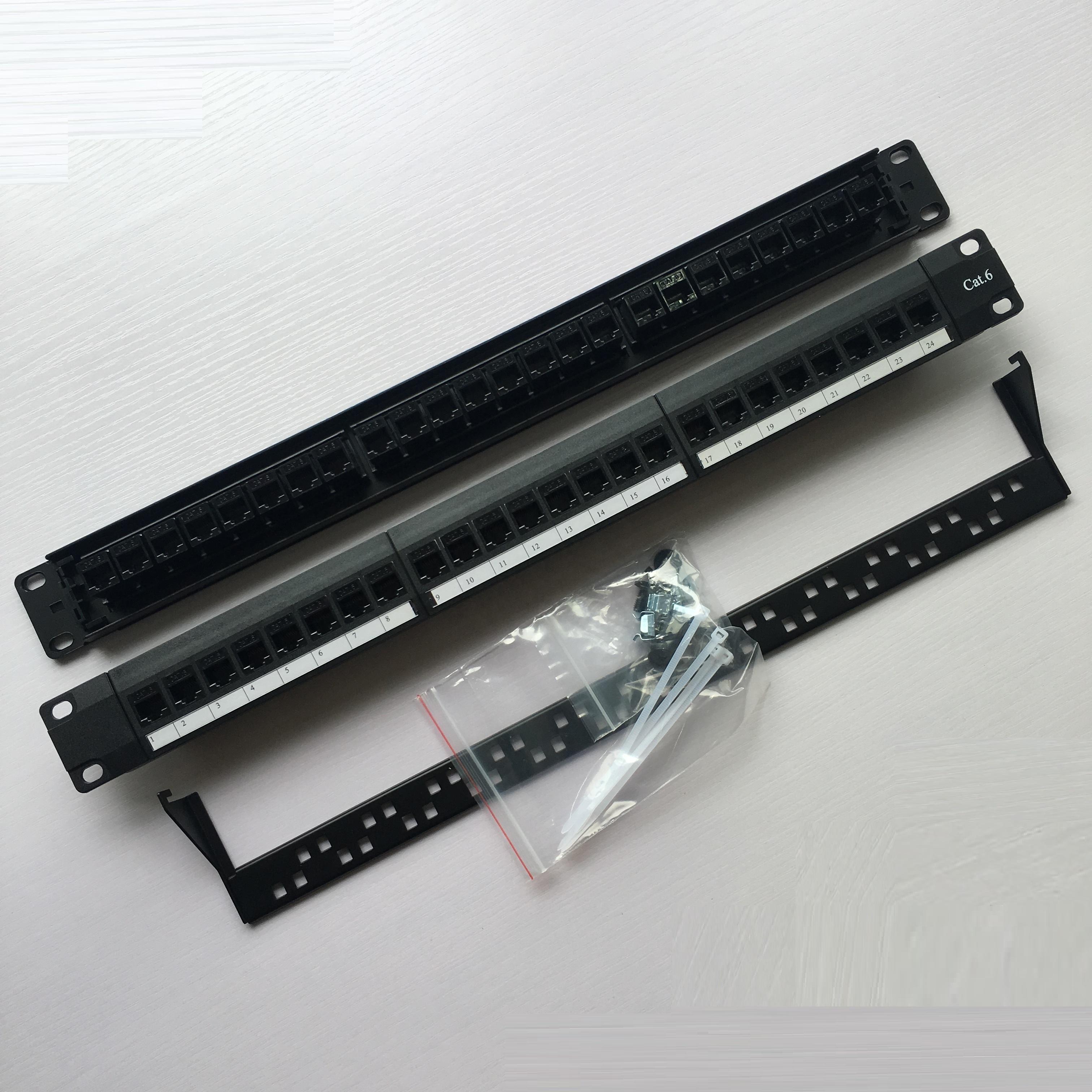 Inch OEM 24 Ports Inline 19 Inches Fiber Optic 144 Ports Patch Cord Cat ...