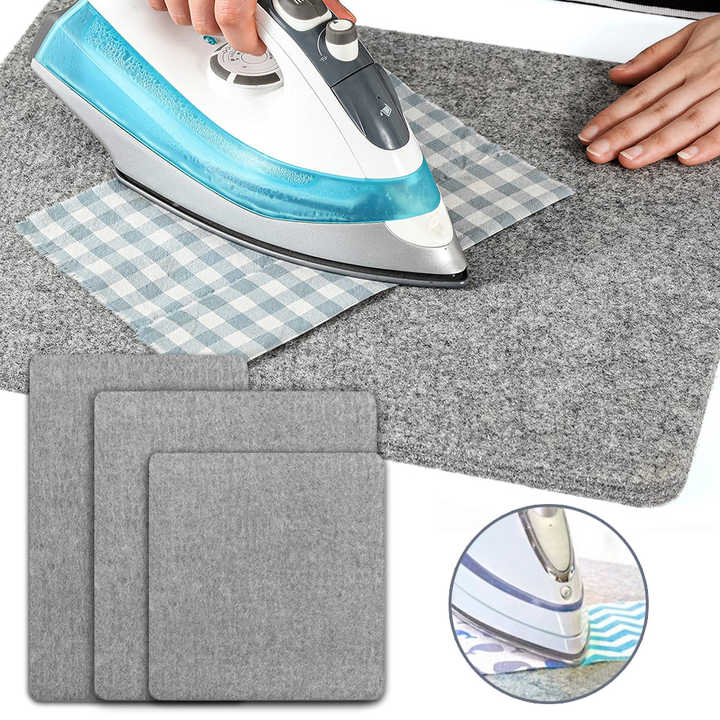 High Temperature Press Mat - Wool Pressing Pad for Quilting