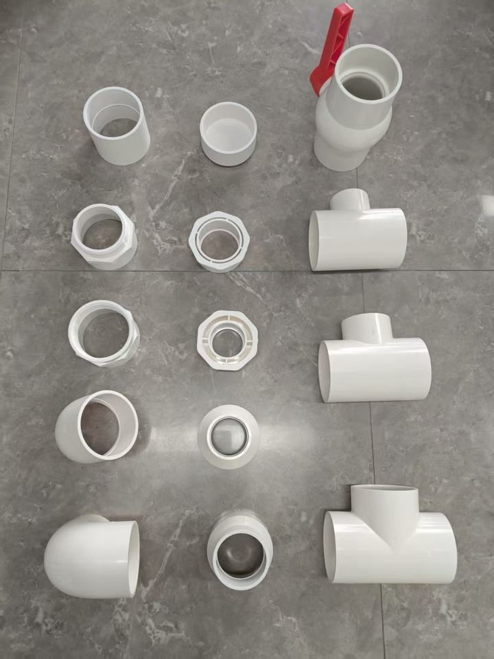 Thread Coupling SCH40 ASTM 4" PVC Female &Male Thread Coupling for PVC ...