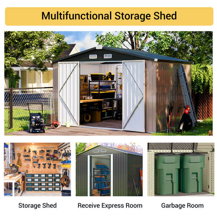 Large Modern Industrial Design Outdoor Prefabricated Garden Storage ...
