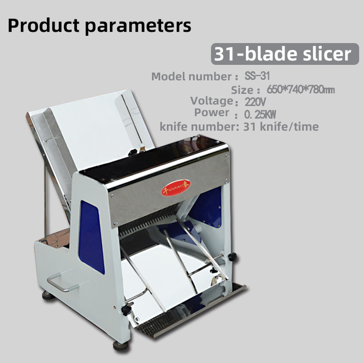Factory Supply 31 Electric Automatic Hamburger Bread Cutting Machine ...