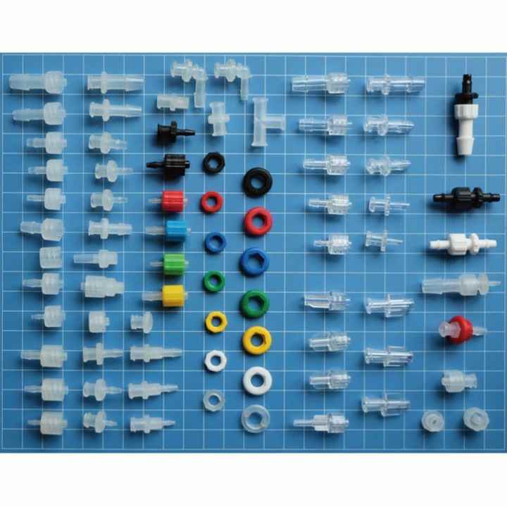 JU PP Panel Mounting Hose Tubing Connector Plastic Bulkhead Union ...