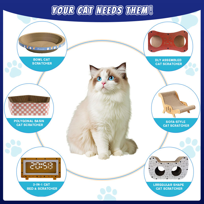 Economical Corrugated Cardboard Cat Scratcher Wholesale Pet Supplies ...