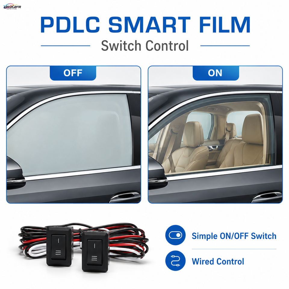 Window Privacy UV Protection Switchable Smart Film Self Adhesive ...