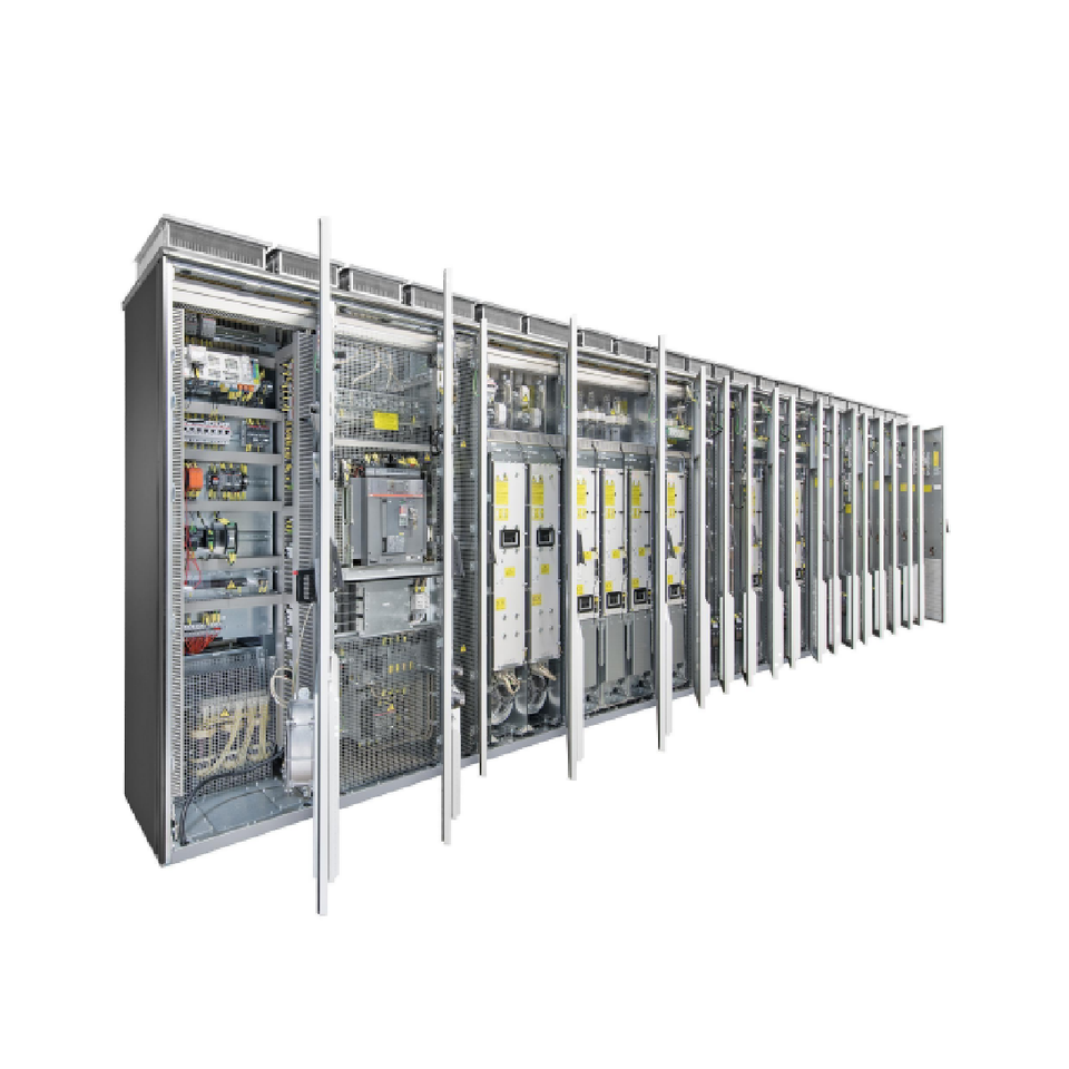 ZCS880 Common DC Bus V/F Control Regenerative Power Matrix VFD ...