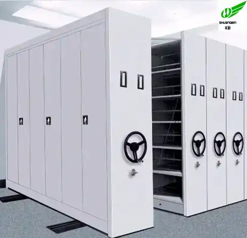 Office Credenza Mobile Storage File Filing Compactors Movable Mess ...