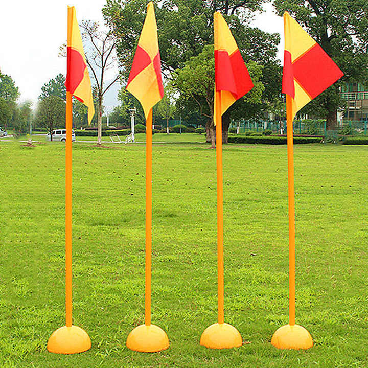 Football Training Marker Posts Water-filled Football Posts, Marking ...